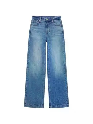 REFORMATION Bex Super Wide-leg Jeans - Blue