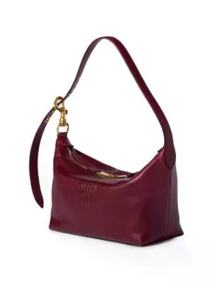 Miu Miu Spirit Nappa Leather Bag - Red