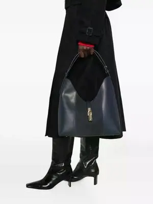 Furla Panelled Leather Shoulder Bag
