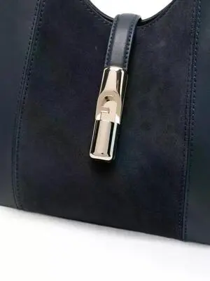 Furla Panelled Leather Shoulder Bag