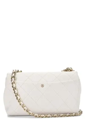 Chanel Quilted Lambskin Elegant 'cc' Flap Bag Small