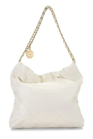 Chanel Shiny Calfskin 22 Hobo Small