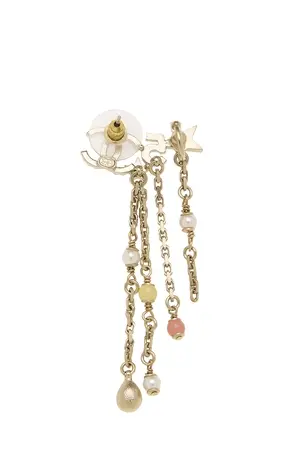 Chanel No. 5 Star Dangle Climber Earrings