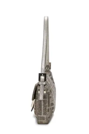 Fendi Metallic Lurex Baguette