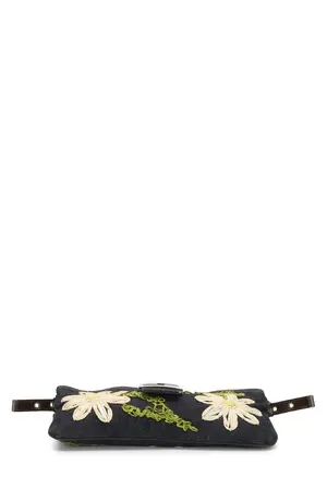 Fendi Embroidered Shoulder Bag