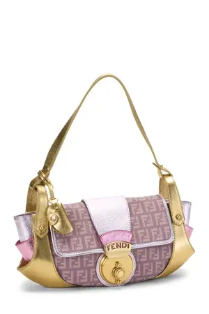Fendi Zucca Compilation Shoulder Bag