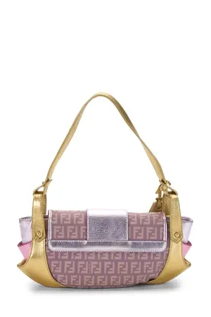 Fendi Zucca Compilation Shoulder Bag