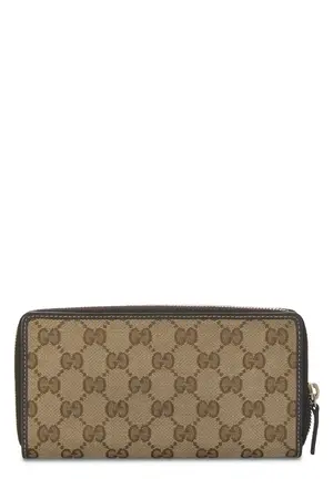 Gucci Original Gg Canvas Princy Zip-around Wallet