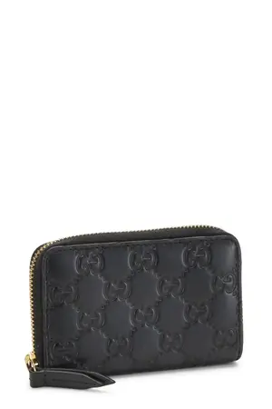 Gucci Ssima Zip-around Card Case