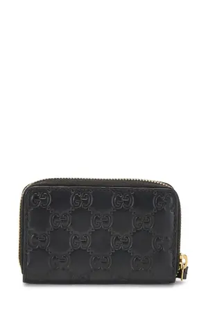 Gucci Ssima Zip-around Card Case