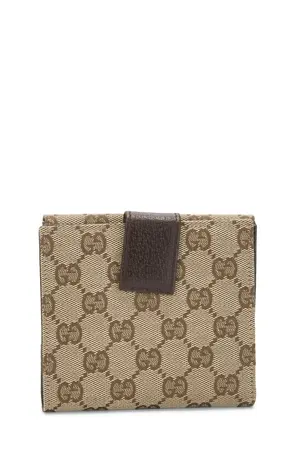 Gucci Original Gg Canvas Eclipse Compact Wallet