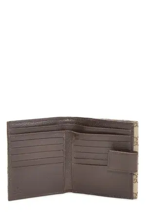 Gucci Original Gg Canvas Eclipse Compact Wallet