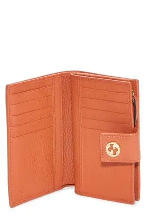Gucci Orange Original Gg Canvas Wallet
