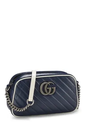 Gucci Leather Torchon Gg Marmont Crossbody Bag