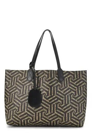 Gucci Gg Supreme Caleido Reversible Tote - Black