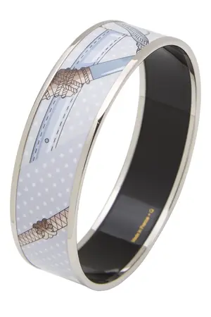 Hermès Enamel Bangle Wide
