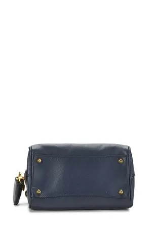 Prada Saffiano Leather Boston Bag