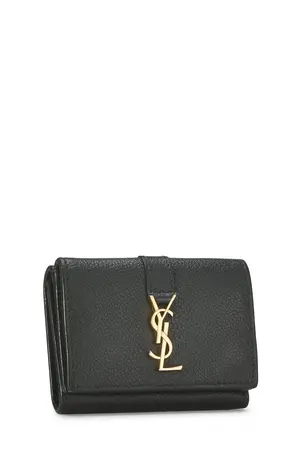 Saint Laurent Calfskin Origami Tiny Wallet