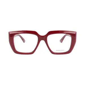 Bottega Veneta Square Frame Eyeglasses 'burgundy - Red