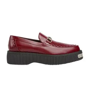 Gucci Horsebit Creeper Loafer 'rosso Ancora - Red