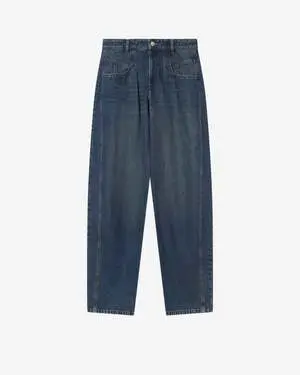 Isabel Marant Étoile Lisha Barrel Leg Jeans - Blue