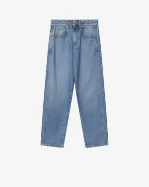 Isabel Marant Étoile Oriane Barrel Leg Jeans - Light Blue