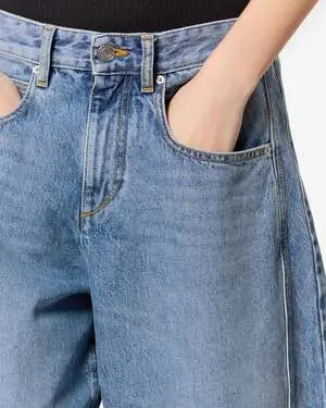 Isabel Marant Étoile Oriane Barrel Leg Jeans