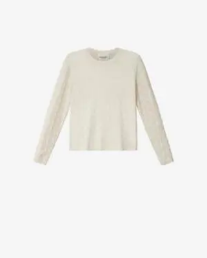 ETOILE Obeline Alpaca Sweater - Ecru