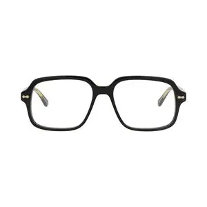 Gucci Square-frame Acetate Optical Frames /transparent - Black