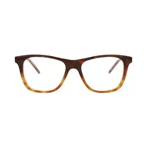 Saint Laurent Square Optical Glasses 'havana/gold/transparent - Brown