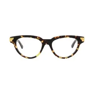 Bottega Veneta Cat Eye-frame Acetate Optical Frames 'havana Transparent - Multicolor