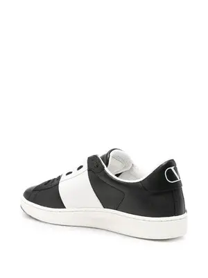 Valentino Garavani Open Royco Sneakers In Nappa Leather - Black