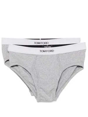 TOM FORD Pack Of 2 Briefs - Grey