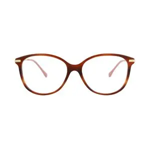Gucci Cat Eye-frame Acetate Optical Frames 'havana/gold/transparent - Brown