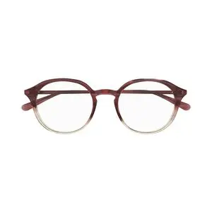 Gucci Round Frame Eyeglasses - Red