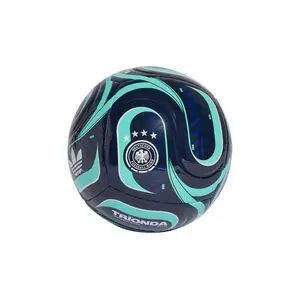 Adidas Trionda Germany Away Club Ball 'collegiate Navy/flash Aqua/white - Blue