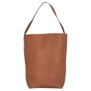 THE ROW Large N/s Park Tote 'dark Cuir - Brown