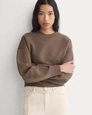 Everlane Oversized Cocoon Crew In Elevated Cotton