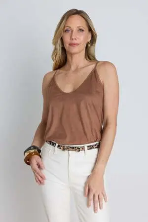 THE NOLI SHOP Yara Suede Camisole