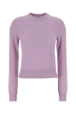 JIL SANDER Lilac Virgin Wool Sweater - Purple