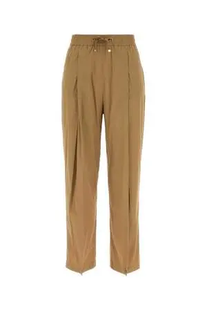 Herno Tailored Trousers With Drawstring Waist - Cammello