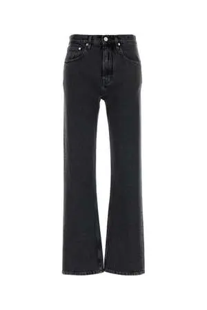 JIL SANDER Dark Wash Denim Jeans - Grey