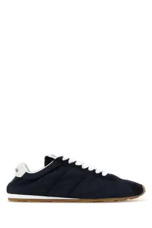 Miu Miu Fabric And Suede Sneaker - Blue