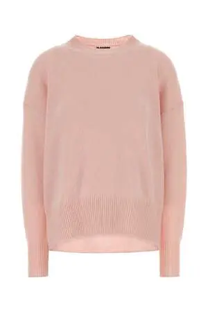 JIL SANDER Oversized Cashmere Crewneck Sweater