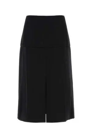 JIL SANDER Sable Wool Skirt