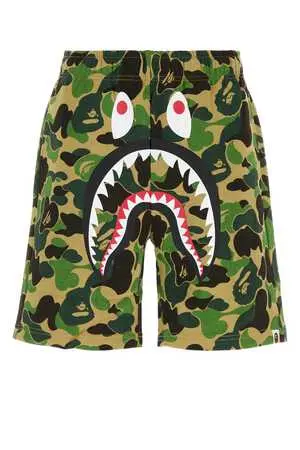 A BATHING APE Abc Camo Shark Bermuda Shorts
