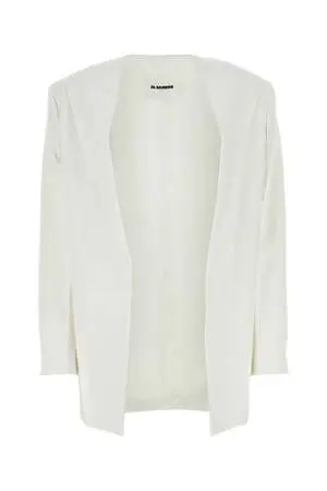 JIL SANDER Viscose Blazer For - White