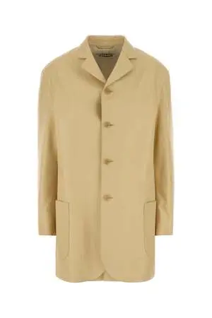 JIL SANDER Leather Blazer - Yellow