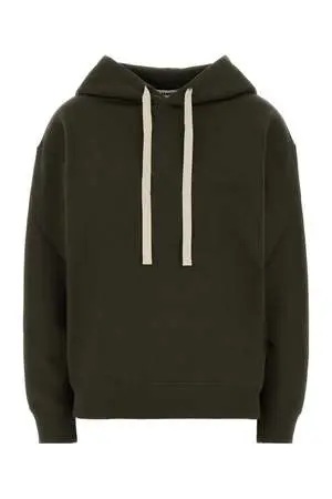JIL SANDER Cotton Sweatshirt For - Green