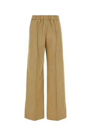 JIL SANDER Wide-leg Cotton Trousers